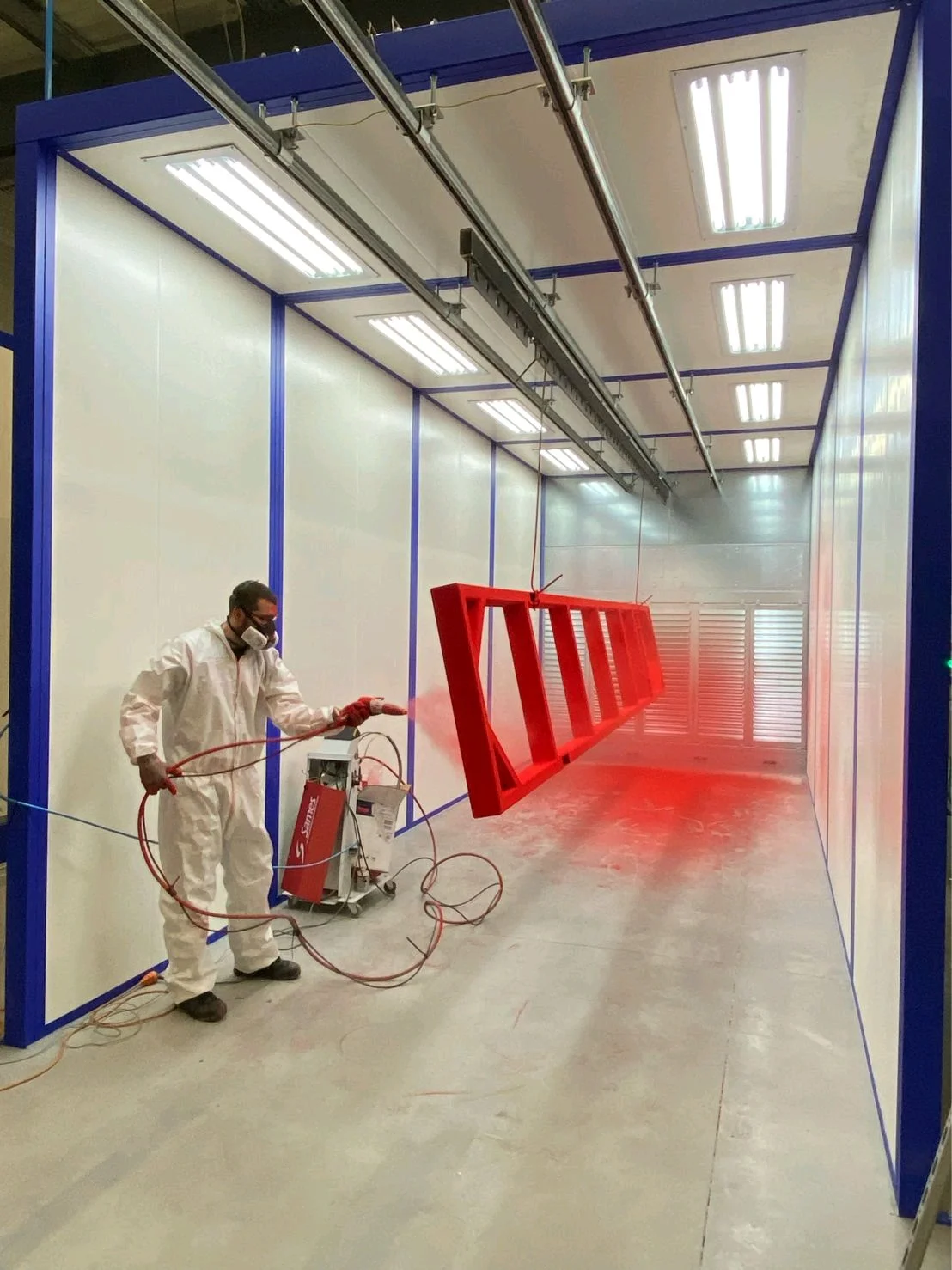 Cabine de poudrage - Clid Industrie